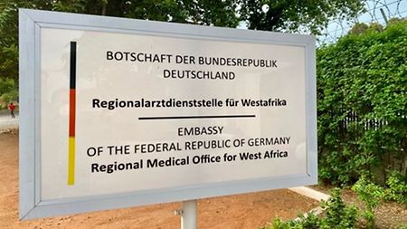 Regionalarztpraxis der Deutschen Botschaft in Accra, Ghana ...